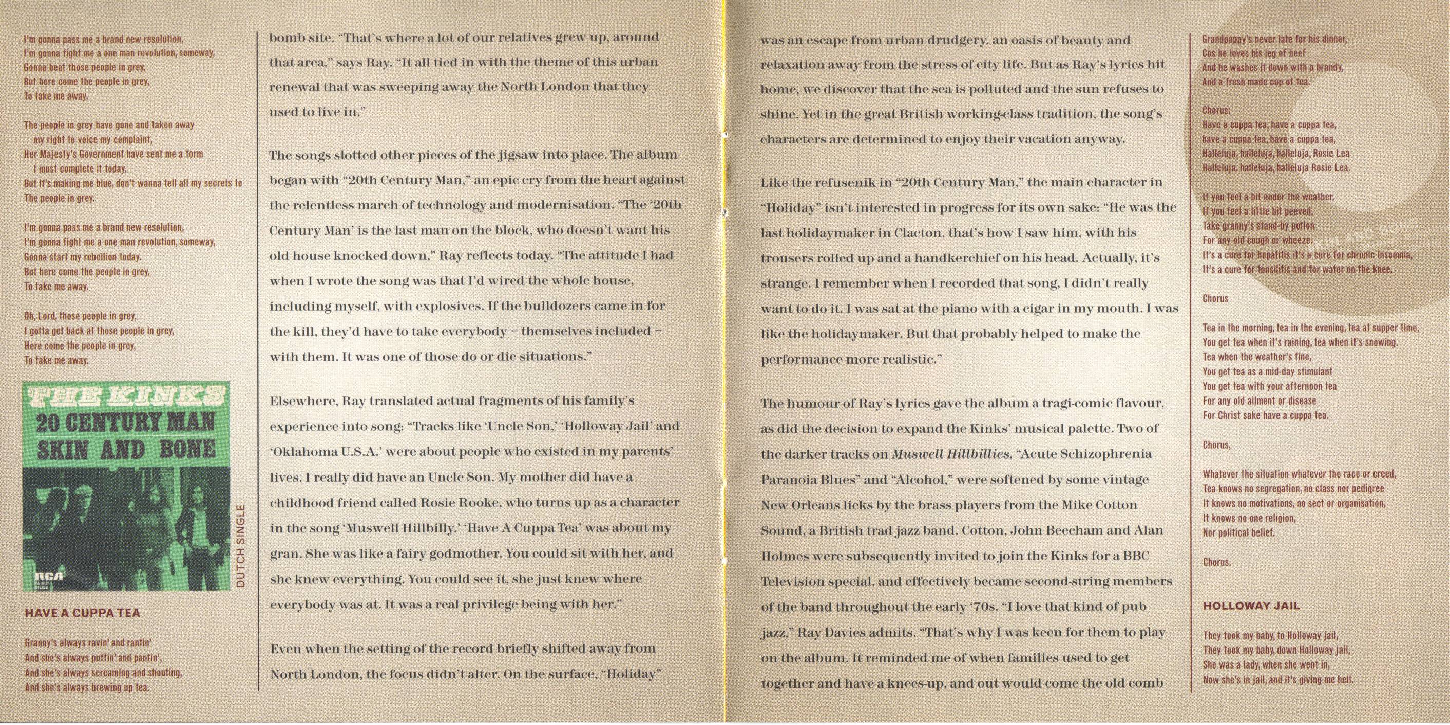 The Kinks Musswell Hillbillies : Booklet7 US | CD Covers | Cover ...